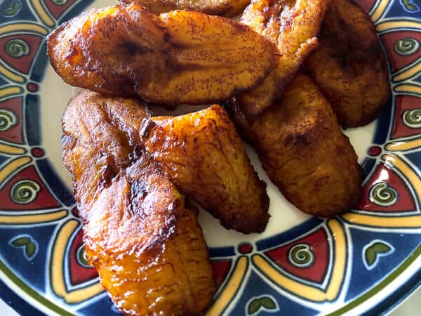 Fried Sweet Plantains or Maduros - Bean Train