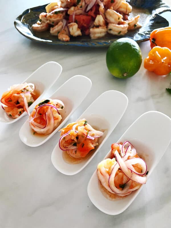 The Best Shrimp Ceviche Cocktail Recipe - Bean Train