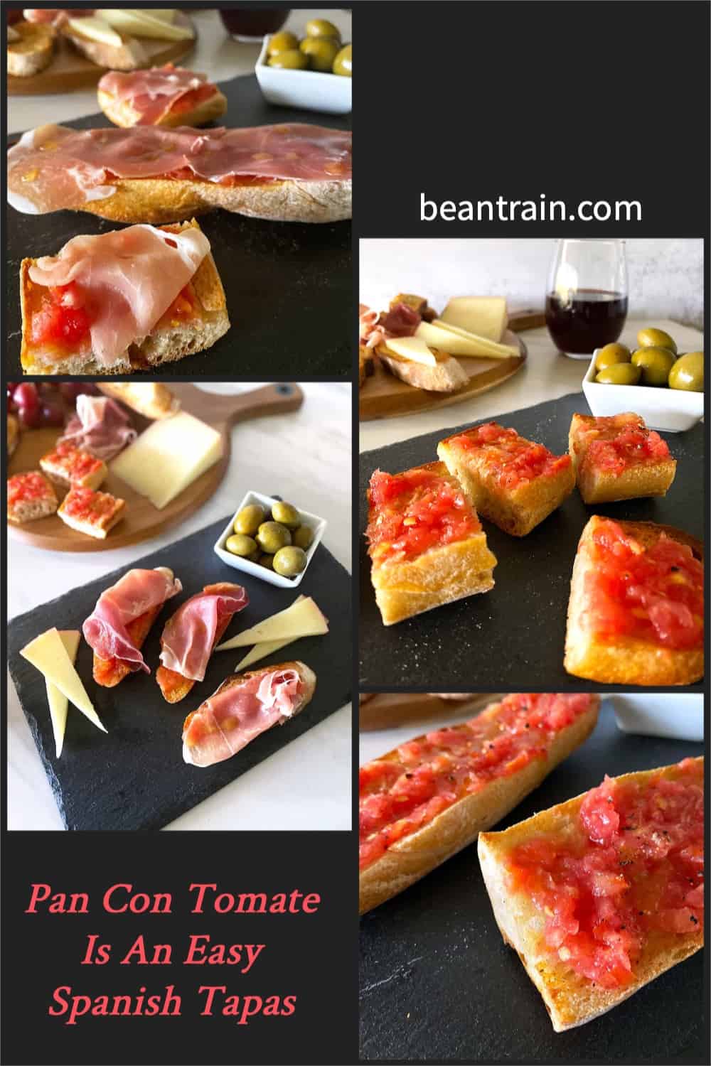 Pan Con Tomate Is An Easy Spanish Tapas - Bean Train