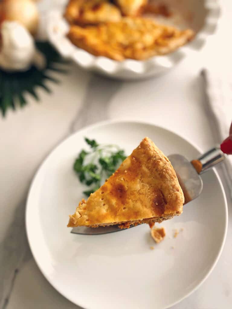 Double Crust Chicken Pot Pie Cuban Style Is The Best - Bean Train