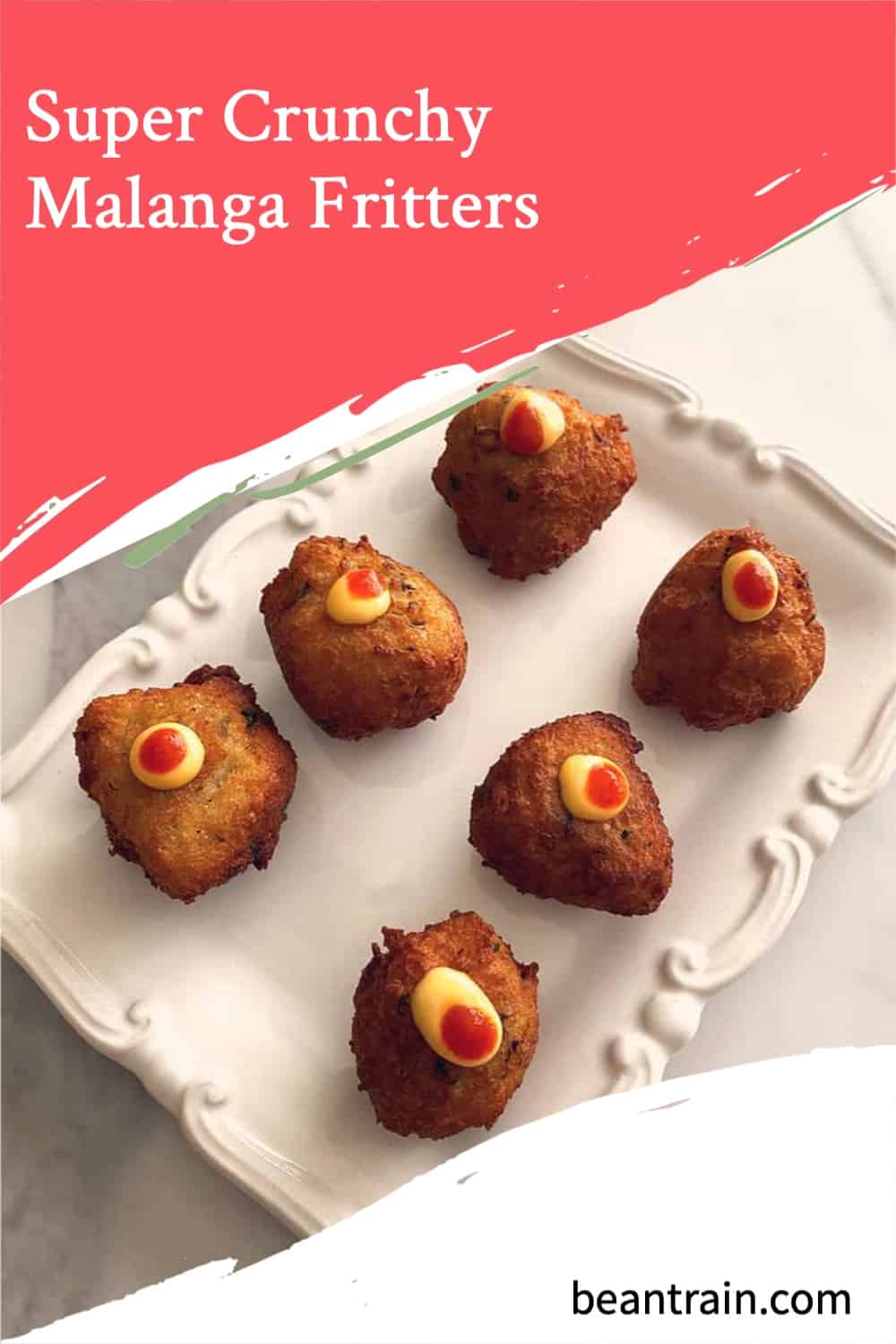 Super Crunchy Malanga Fritters - Bean Train