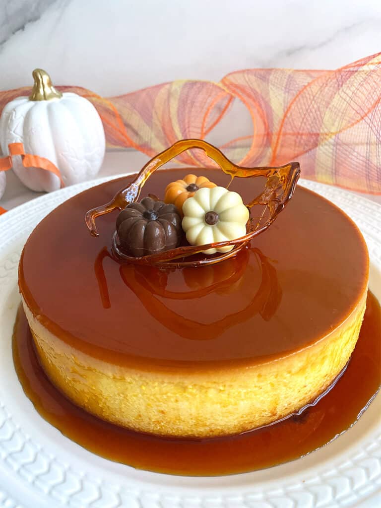 Pumpkin Flan Is Such An Easy Fall Dessert! - Bean Train