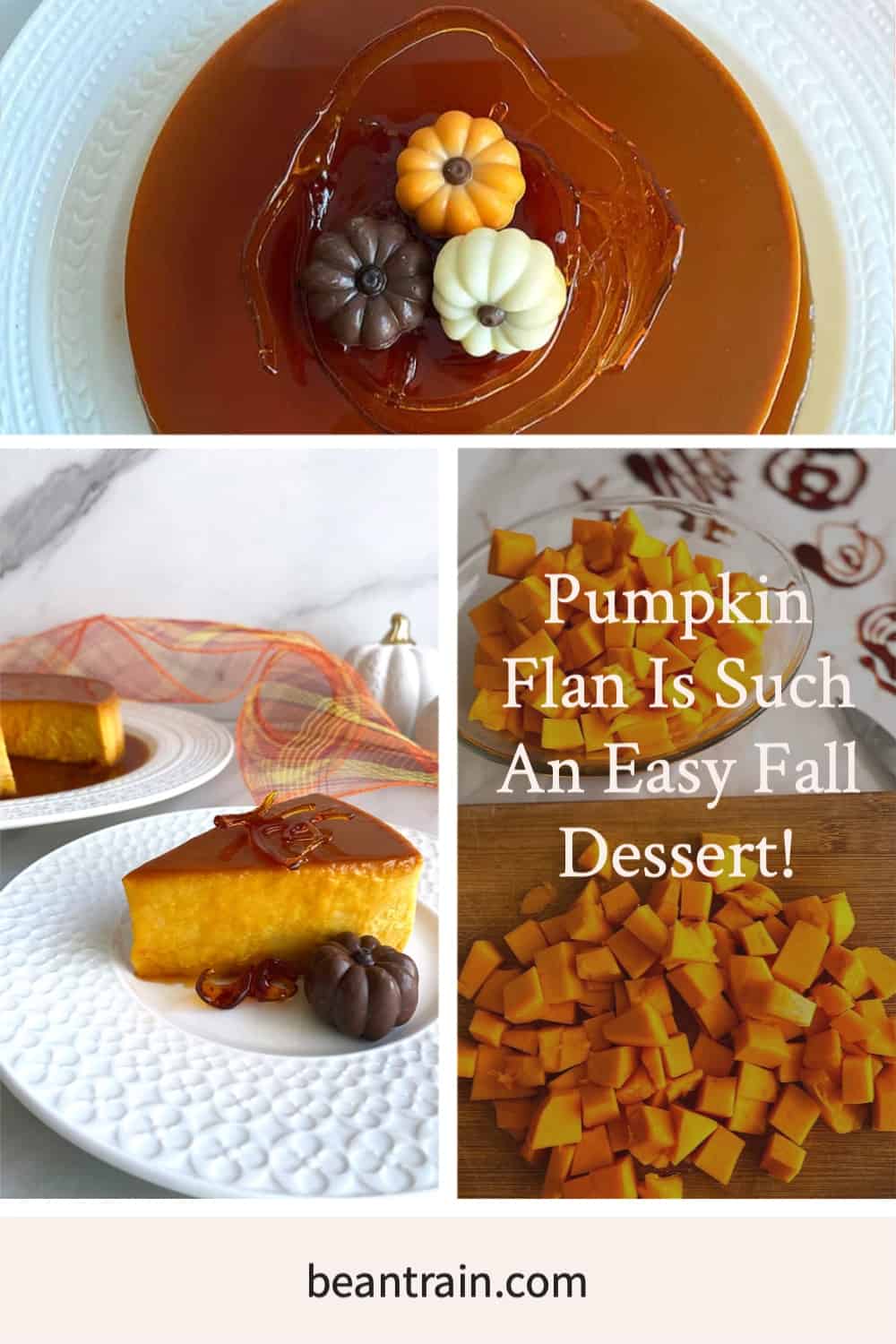 Pumpkin Flan Is Such An Easy Fall Dessert! - Bean Train